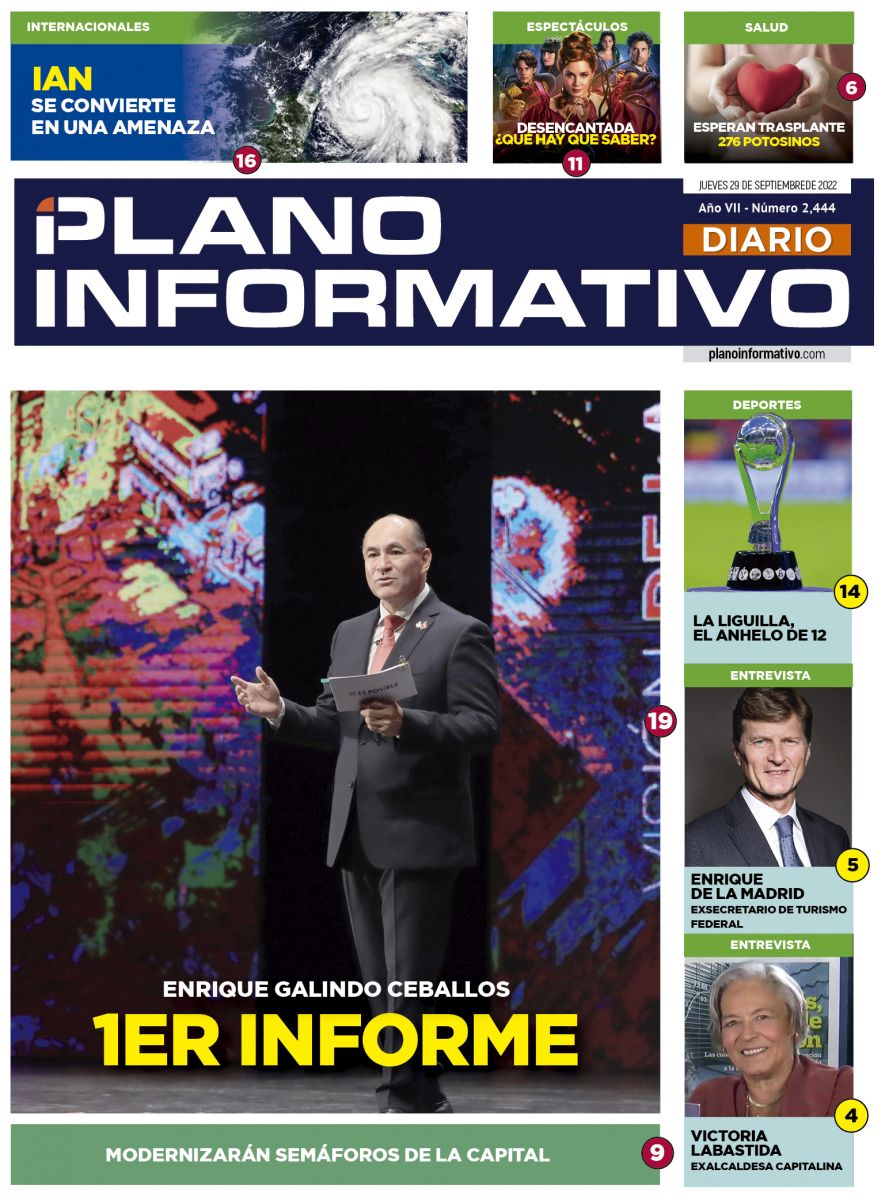 Plano Informativo único periódico de San Luis Potosí que actualiza las ...