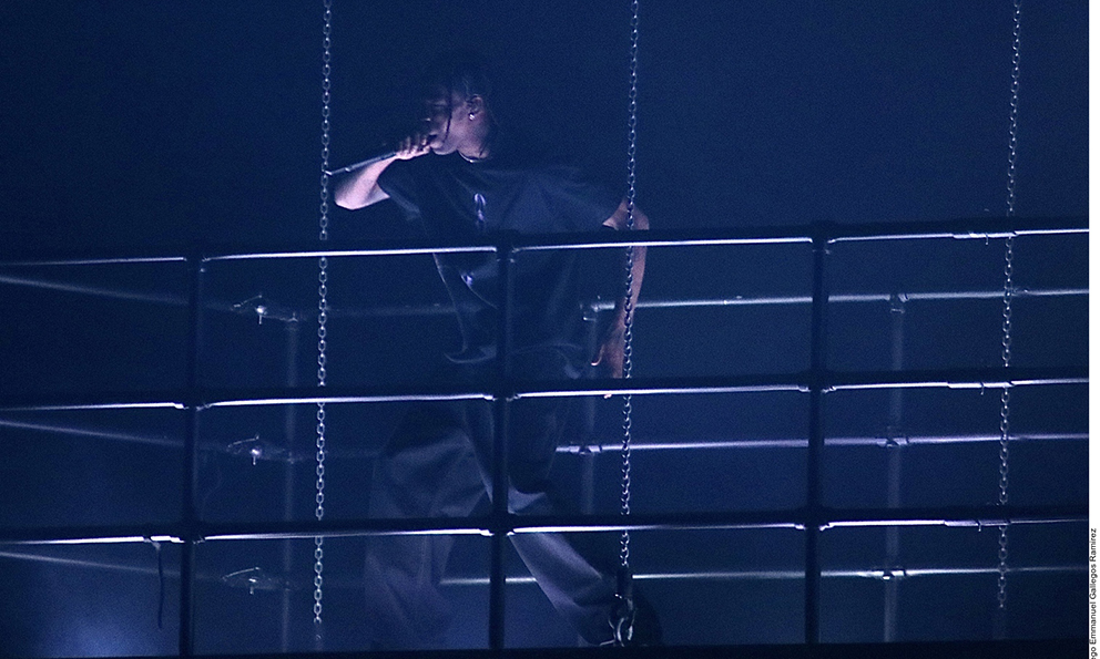 Travis Scott da explosivo concierto en el Axe Ceremonia