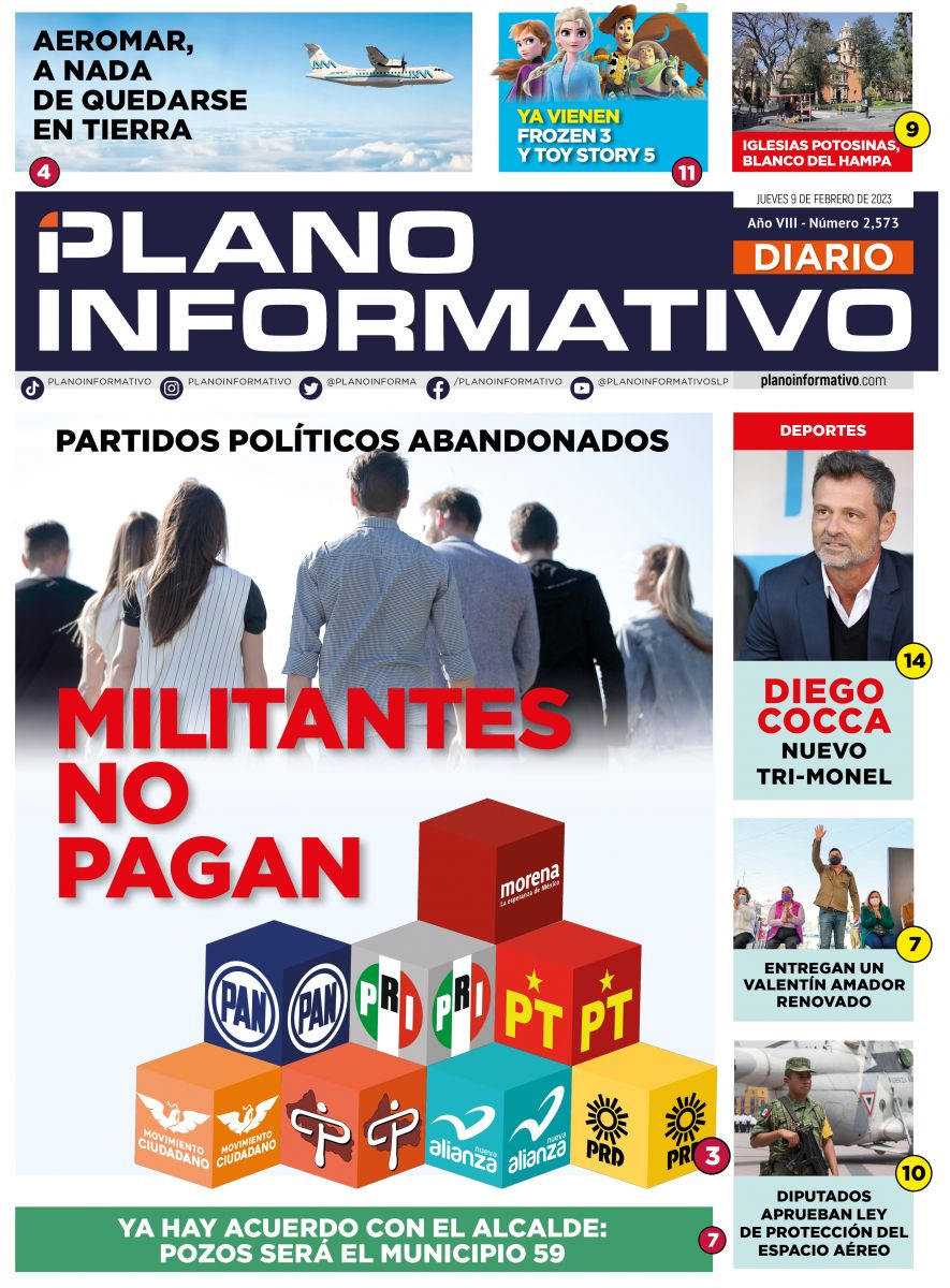 Plano Informativo único periódico de San Luis Potosí que actualiza las ...