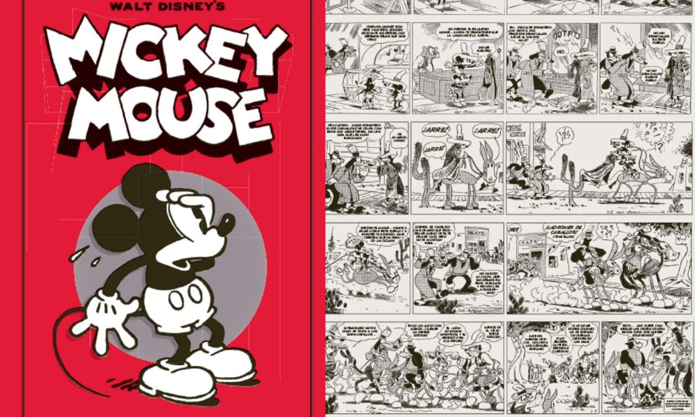 'Mickey Mouse' a 93 años de la publicación de su primera tira cómica
