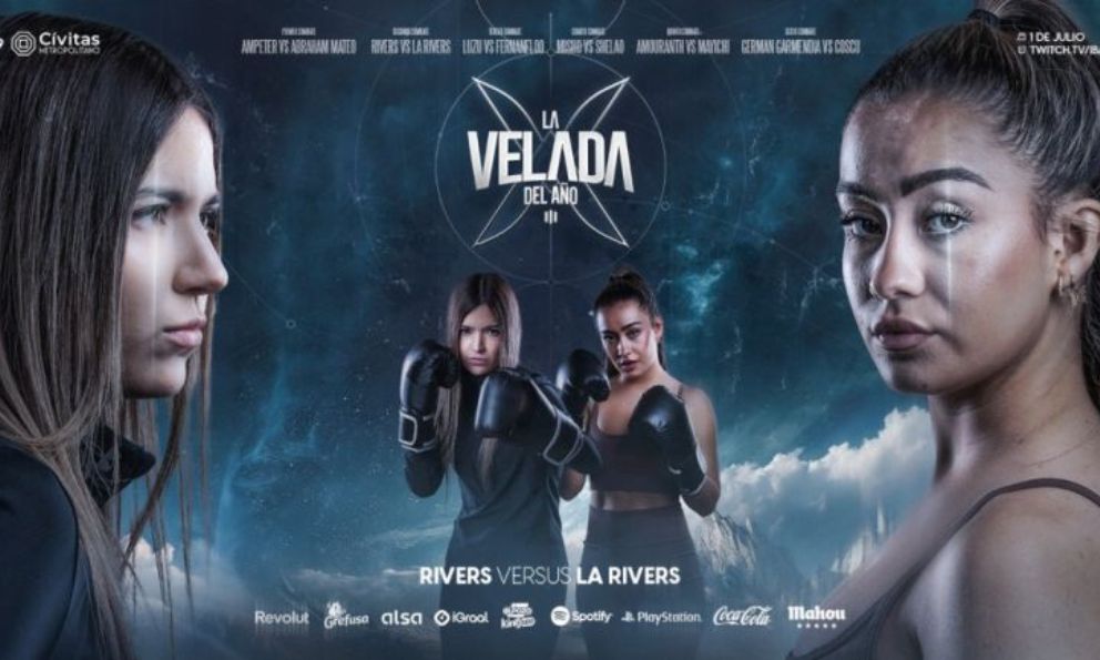 La streamer Rivers se enfrentará en una pelea de box en ‘La velada del ...
