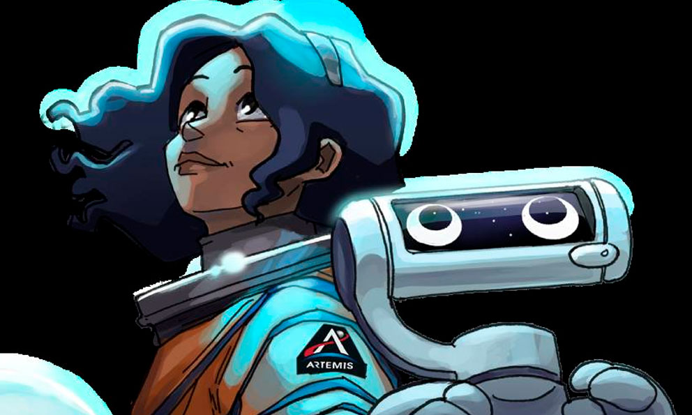 Callie Rodríguez, la primera mujer que camina por la Luna en un cómic