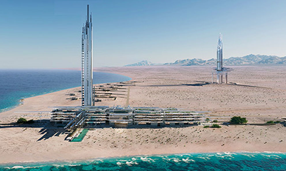 NEOM Epicon convierte el Golfo de Aqaba en un resort de lujo futurista