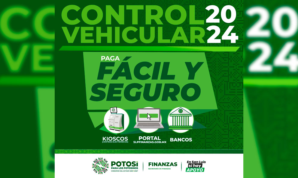 Promueven servicios digitales para pago de control vehicular 2024