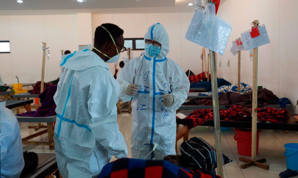 Hace OMS 17 centros de tratamiento del cólera en Etiopía