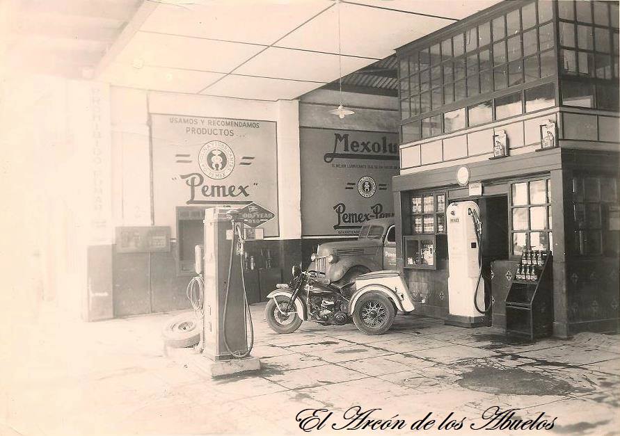 Las primeras gasolineras