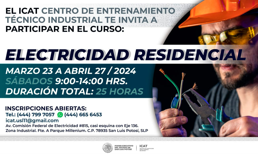 Ofrece ICAT cursos de soldadura y electricidad