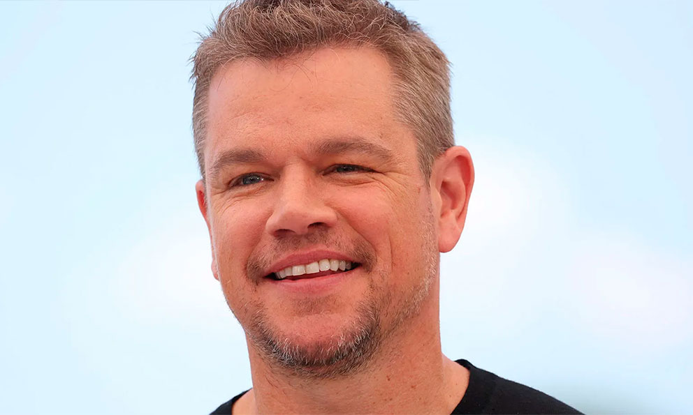Concientiza Matt Damon sobre el agua en Foro Económico Mundial