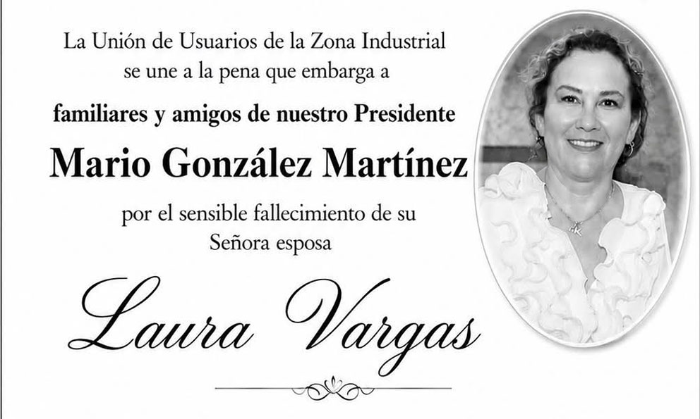 UUZI lamenta el sensible fallecimiento de Laura Vargas