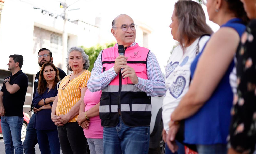 Encabeza Enrique Galindo las mejoras de la Colonia Obispado
