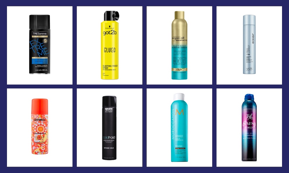 Los sprays para el cabello con máxima fijación