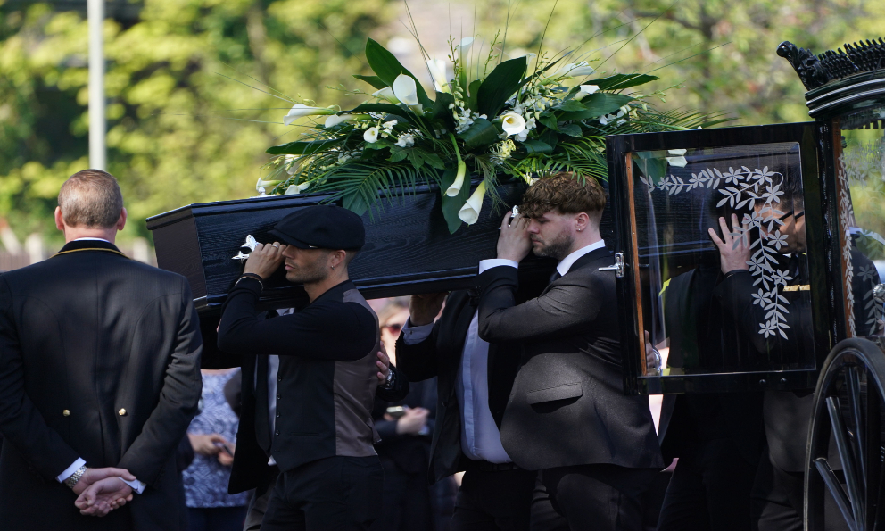 Así fue el emotivo funeral de Tom Parker de The Wanted