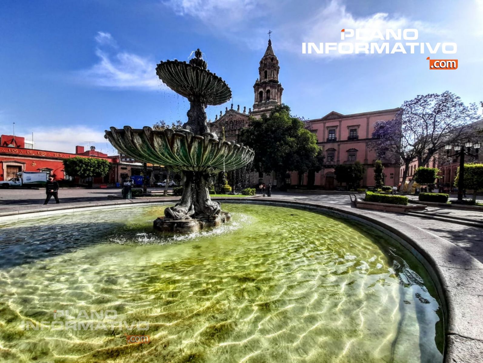 Día muy caluroso con vientos para SLP