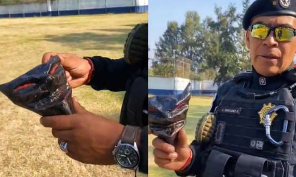 Hombre muere al explotarle un cohete cara del diablo