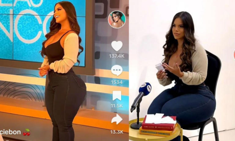 Guapa reportera del clima se hace viral por su belleza y mensajes en ...