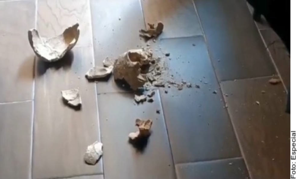 Rompen cráneo de 700 años de antigüedad en Puebla