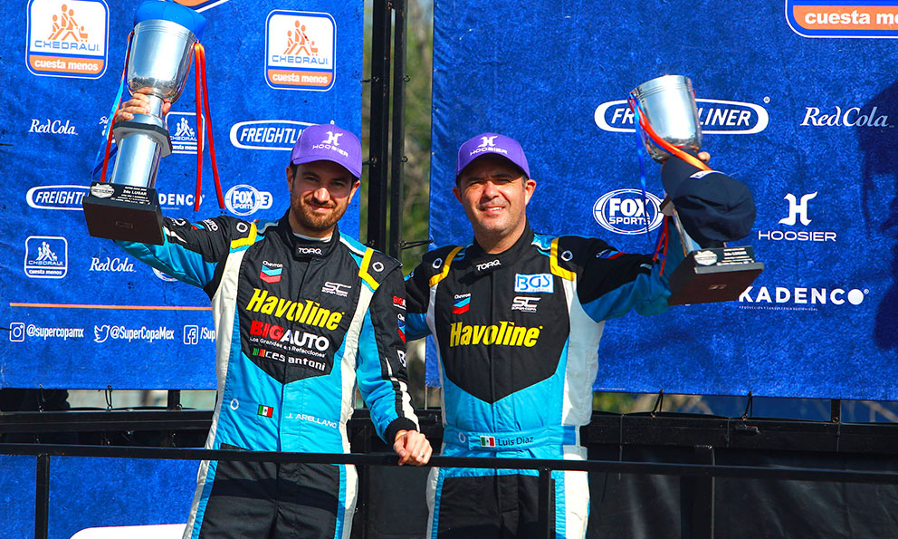Plano Deportivo Con gran remontada, el Chevron Havoline Big Auto Racing ...