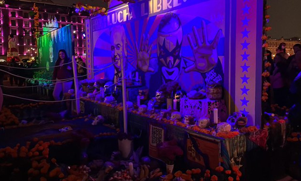 Plano Deportivo ¡Los Rudos, los rudos! Lindra ofrenda para la Lucha Libre