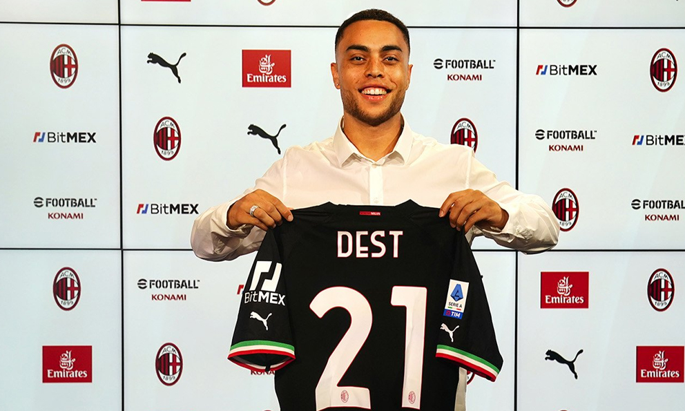 Plano Deportivo Sergiño Dest: El Milan es la elección correcta en el ...