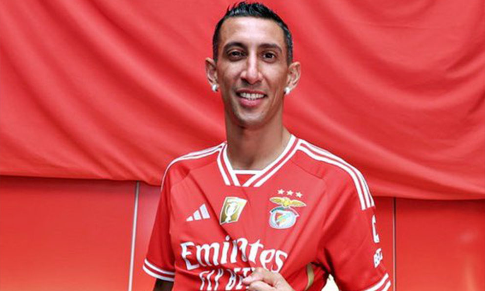 Plano Deportivo Di María anota en su regreso a Benfica