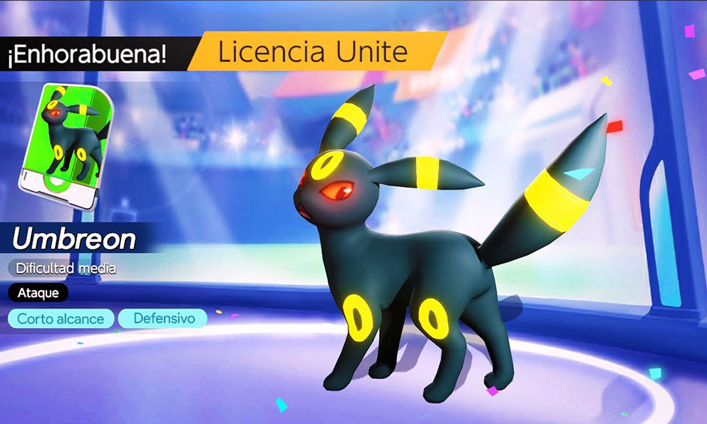 Plano Deportivo Umbreon llega a Pokémon UNITE