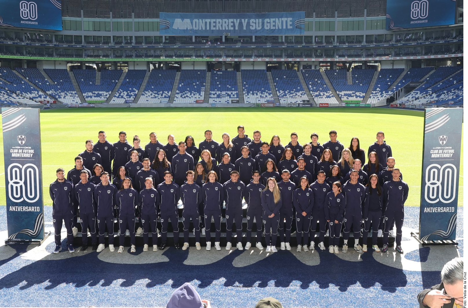 Plano Deportivo Rayados Rayadas posan para la foto oficial del Clausura ...